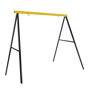 Orvisinc Extra Large A-Frame Swing Frame Metal Swing Stand - Bed Bath ...