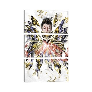 iCanvas "Devil" by Sija Hong 3-Piece Canvas Wall Art Set - Bed Bath ...