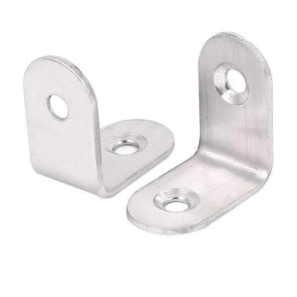 25mmx25mmx2mm 2 Holes Corner Brace Joint Angle Bracket Support 10pcs ...
