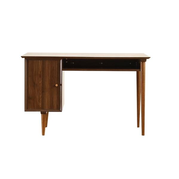 Student Kids Small Computer Desk With Solid Wood Legs Modern Mini ...