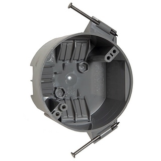 Raco 3-11/16" Round Ceiling Box with Captive Nails - Bed Bath & Beyond ...
