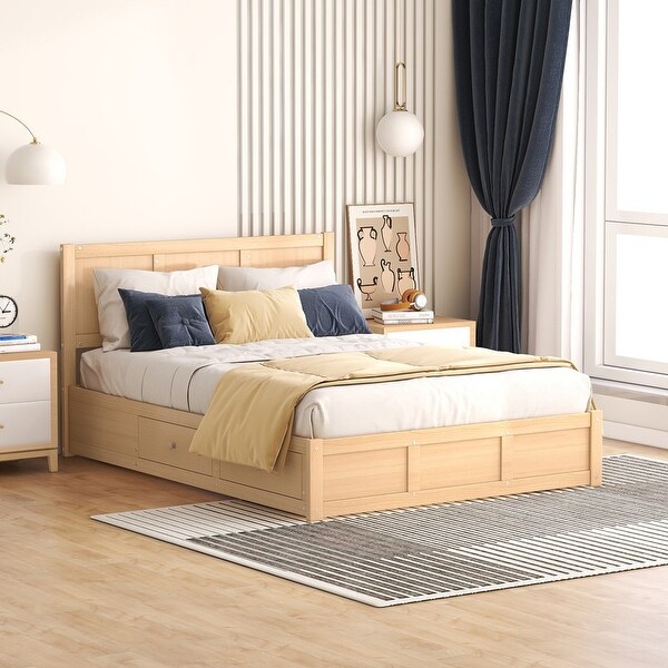 Lift Up Storage Bed Full Queen Platform Bed Frame with Storage Underneath and 2 Drawers Full Queen Storage Bed for Bedroom On Sale Bed Bath Beyond 38251284