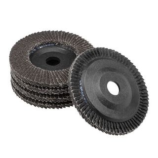 4 Inch Flap Disc 60 Grits Grinding Wheels Sanding Discs 5 Pcs - Brown ...
