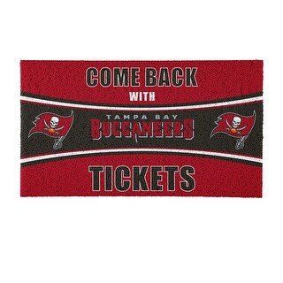 Tampa Bay Buccaneers 28 in. x 16 in. PVC "Come Back With Tickets ...