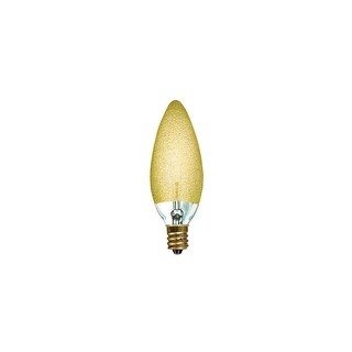 Bulbrite 144010 Pack of (5) 25 Watt Dimmable B10 Shaped Candelabra (E12 ...