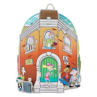 Nickelodeon Hey Arnold! Sunset Arms Boarding House Mini Backpack - Bed ...