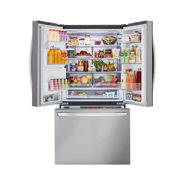 LG 31 CU.FT. Smart Standard-Depth MAX French Door Refrigerator with ...