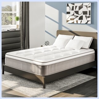 King Size Mattress W Breathable Foam - Memory Foam Fabric 10 Inch - Bed ...