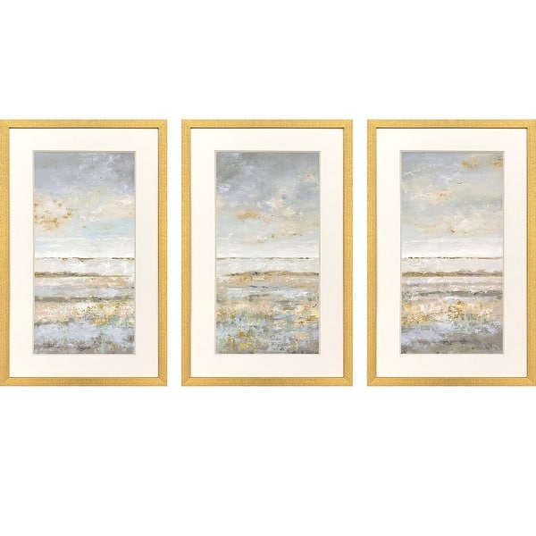 Paragon Sea Horizon Framed Art - Set of 3 - Bed Bath & Beyond - 43333350