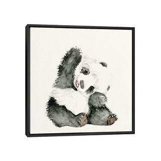 iCanvas "Baby Panda I" by Melissa Wang Framed - Bed Bath & Beyond ...
