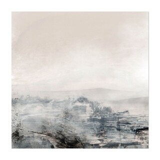 Distant Painting Abstract Landscape Minimal Nature Art Print/Poster ...