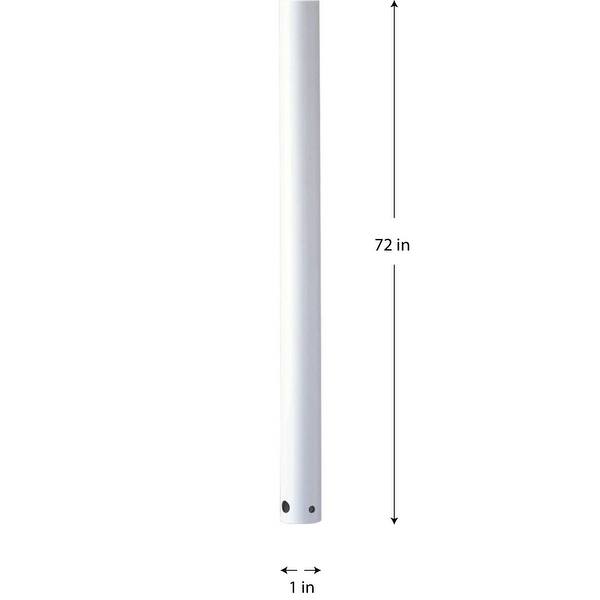 Progress Lighting 72" Ceiling Fan Downrod for 15 Ft Ceilings - Bed Bath ...