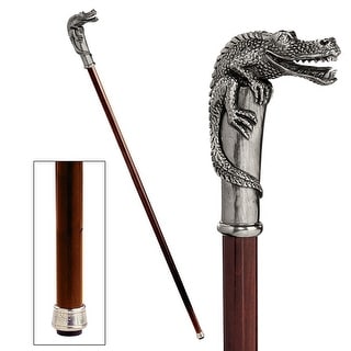 Design Toscano Alligator Walking Stick - Multi - Bed Bath & Beyond ...