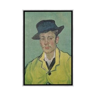 iCanvas "Portrait of Armand Roulin, 1888" by Vincent van Gogh Framed ...