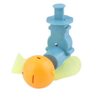 Portable Travel Outdoor Plastic Hand Press Mini Fan Light Blue - Bed ...