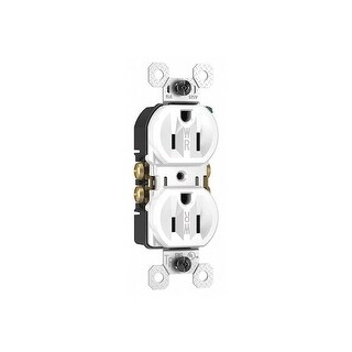 Legrand Receptacle,Straight Blade Type,15A 3232TRWRW - 1 Each - Bed Bath & Beyond - 41370101