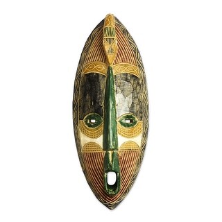 Novica Handmade Tribal Friend African Wood Mask - Bed Bath & Beyond ...