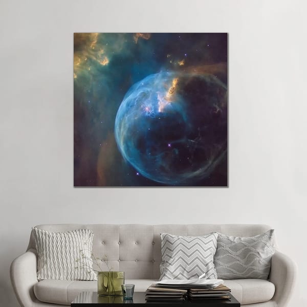 bubble nebula wallpaper