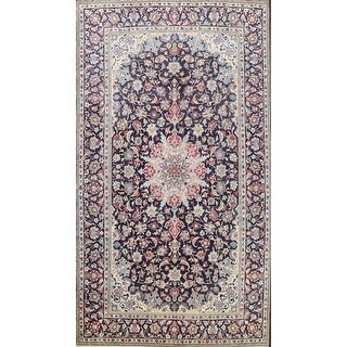 Floral Traditional Najafabad Persian Area Rug Hand-knotted Wool Carpet ...