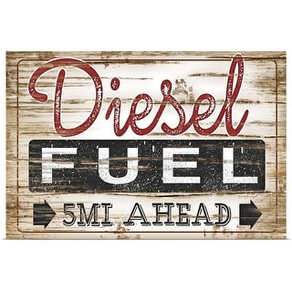 "Diesel Fuel" Poster Print - Multi - Bed Bath & Beyond - 21000433