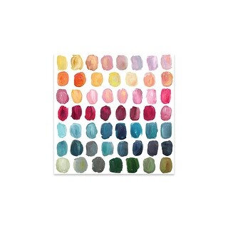 Color Palette Print On Acrylic Glass by Stephanie Corfee - Bed Bath ...
