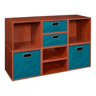 Noble Connect Storage Set- 4 Full Cubes/4 Half Cubes with Foldable ...