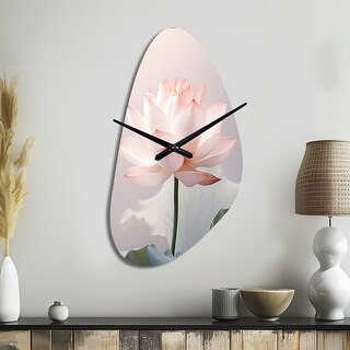 Hinduism Art Lotus Serenity - Hinduism Large Wall Clocks - Traditional ...