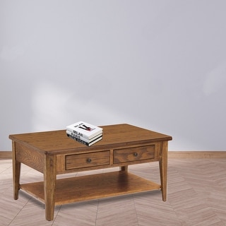 Chromcraft Peter Revington Coffee Table in Chestnut Finish - Bed Bath ...