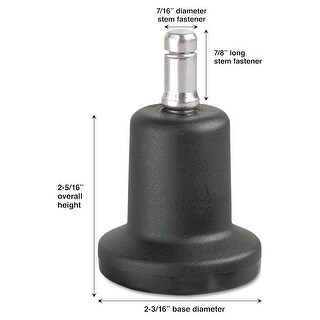 High Profile Bell Glides, B Stem, 110 lbs/Glide, 5/Set - Bed Bath ...