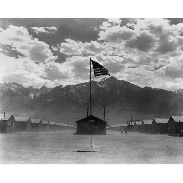 Dust Storm At Manzanar Internment Camp For Japanese Americans For ...