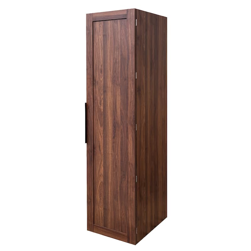 Roomfitters Kitchen Pantry Cabinet with Door Spice Rack Tall Wooden ...