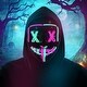 Purge Mask, 2 Pack Light up Mask LED Mask, Scary Masks with 3 Lighting ...