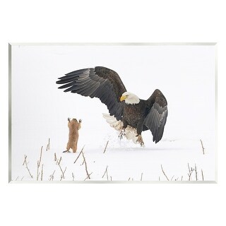 Stupell Prairie Dog & Eagle Wall Plaque Art Design by Arthur Trevino ...
