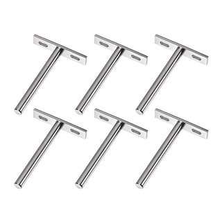 Floating Shelf Invisible Support Bracket Round Shank 100mm Wall Support ...