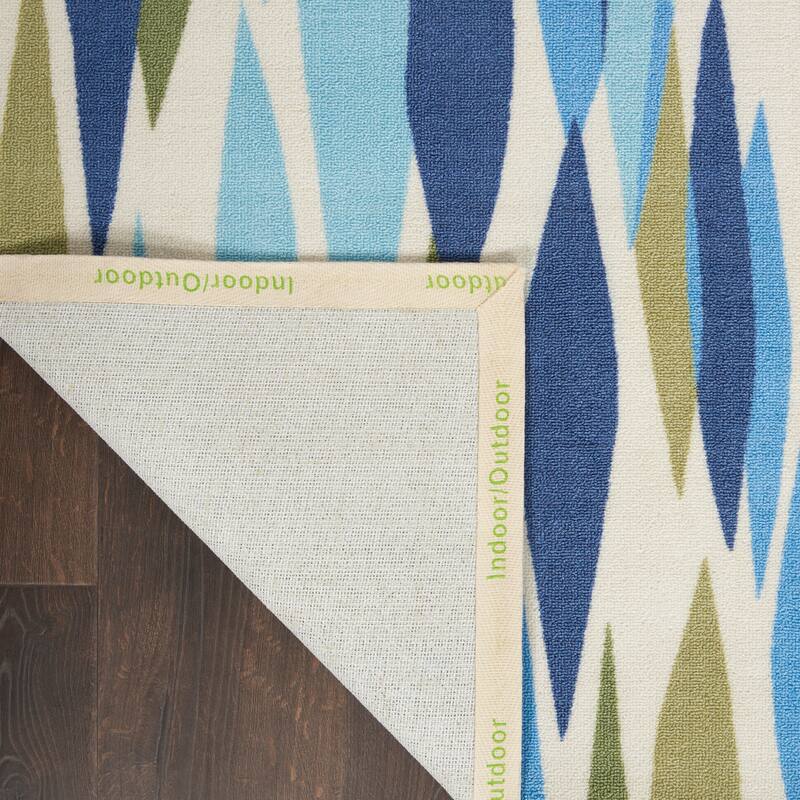Waverly Sun N' Shade Modern Abstract Indoor Outdoor Area Rug ...