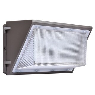 Costway 135W LED Wall Pack Fixture Outdoor Lighting 5000K 16400Lm - Bed ...
