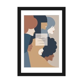 iCanvas "Girl Power Empowered Woman Earthy Stationery" by Dominique ...