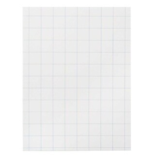 School Smart Graph Paper, 1 Inch Rule, 9 x 12 Inches, White, 500 Sheets ...