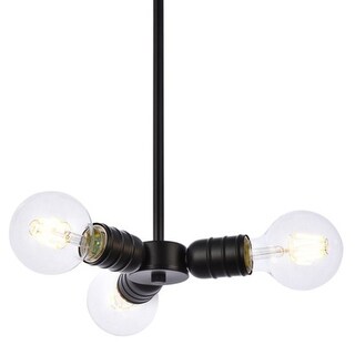 Elegant Lighting LD2337 Reyes 3 Light 8" Wide Mini Pendant - Bed Bath ...
