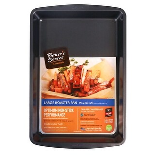 Baker's Secret Essential Line Regtangle Baking Pan 16.5in x 11in.5 x 1 ...