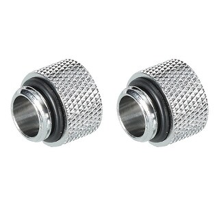 Male to Female Extender Fitting Silver G1/4 x 10mm Pack of 2 - Bed Bath ...