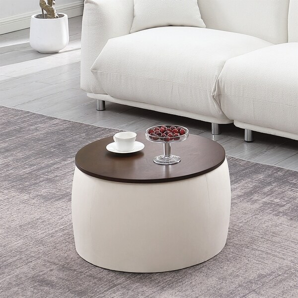 Ottoman end table combo store