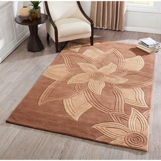 Momeni Delhi Hand Tufted Wool Floral Area Rug - Bed Bath & Beyond - 6405376
