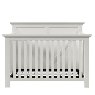 Rustic 4-in-1 Convertible Baby Crib - Toddler, Daybed and Full-Size Bed ...