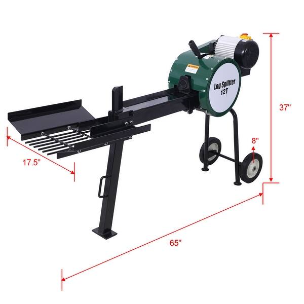 Portable Double Flywheel Electric Log Splitter - Bed Bath & Beyond ...