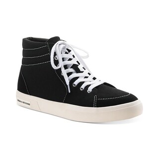 Sun + Stone Men's Jett High Top Sneakers Black - Bed Bath & Beyond ...