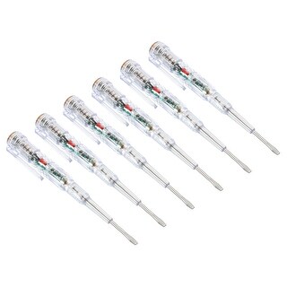 Voltage Tester AC 24-250V Contact Electrical Detector Double Light Tube ...