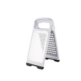 Etched Two-Fold Grater,Steel,One size - Bed Bath & Beyond - 40803607
