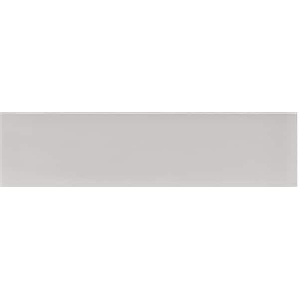 Apollo Tile 20 Pack 3-in x 12-in Abalone Gray Rectangular Subway Glossy ...