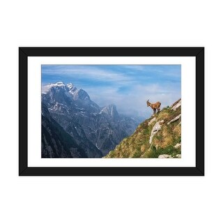 iCanvas "Alpine Ibex In The Mountains" by Ales Krivec - Bed Bath ...
